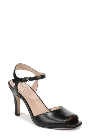 27 EDIT NATURALIZER Autumn Ankle Strap Sandal - Black Leather