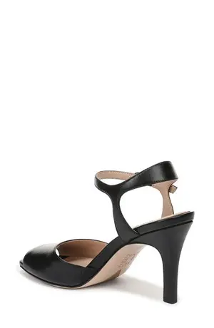 27 EDIT NATURALIZER Autumn Ankle Strap Sandal - Black Leather