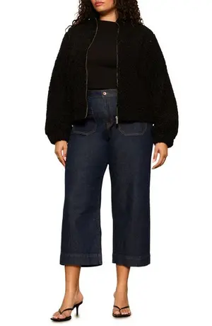 Sanctuary Cloud Nine Fleece Bomber Jacket