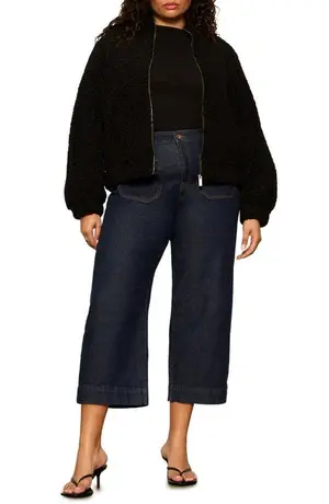 Sanctuary Cloud Nine Fleece Bomber Jacket