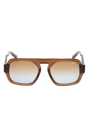 Abercrombie 53mm Gradient Navigator Sunglasses - Light Brown/gradient Brown