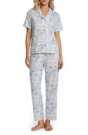 Flora Nikrooz Luna Set Of 2 Pajamas - Ivory