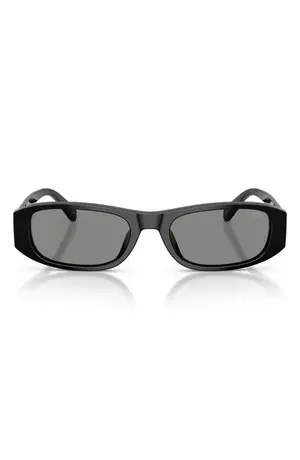 DIESEL® Dl2019u 54mm Rectangular Sunglasses