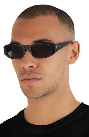 DIESEL® Dl2019u 54mm Rectangular Sunglasses