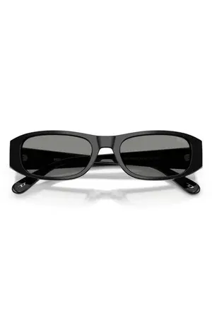 DIESEL® Dl2019u 54mm Rectangular Sunglasses