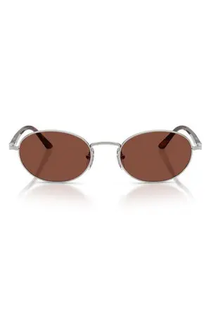 Persol Ida 55mm Oval Sunglasses