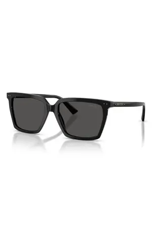JIMMY CHOO 55mm Square Sunglasses