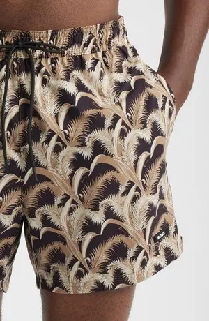 BOSS Pike Swim Trunks - Black