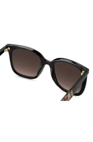 Carolina Herrera Gradient Square Sunglasses