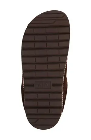 Mia Villas Faux Shearling Clog - Chocolate