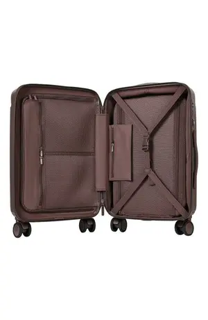 HEDGREN Nostos Matte Spinner Carry-on - Espresso