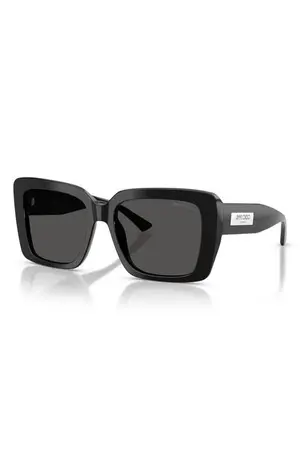 JIMMY CHOO 54mm Square Sunglasses