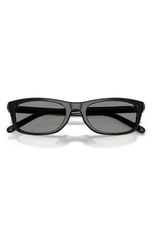 DIESEL® Dl2018u 54mm Rectangular Sunglasses