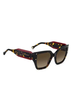 Carolina Herrera Square Frame Sunglasses