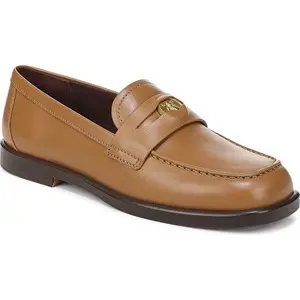 Franco Sarto Bessy Coin Loafer Brown Leather
