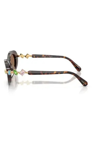 SWAROVSKI 53mm Oval Sunglasses