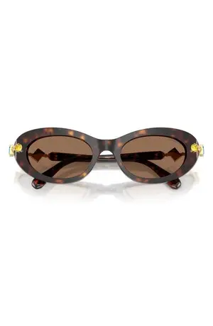 SWAROVSKI 53mm Oval Sunglasses