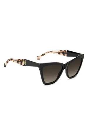 Carolina Herrera Gradient Cat Eye Sunglasses