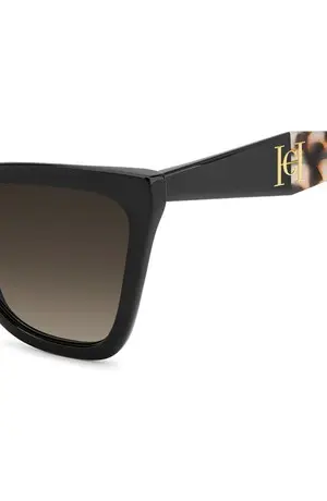 Carolina Herrera Gradient Cat Eye Sunglasses