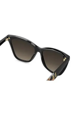 Carolina Herrera Gradient Cat Eye Sunglasses