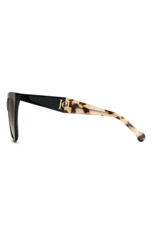 Carolina Herrera Gradient Cat Eye Sunglasses
