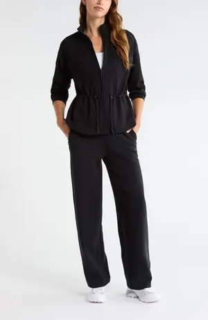 Zella Soft Luxe Utility Jacket - Black