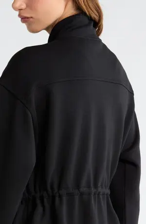 Zella Soft Luxe Utility Jacket - Black