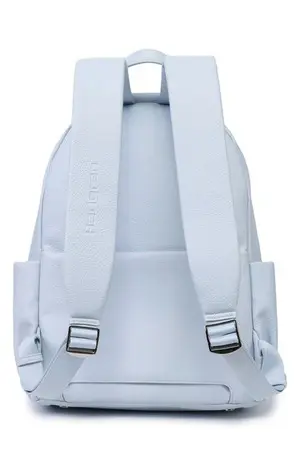 HEDGREN Faux Leather Backpack - Aither Blue
