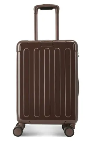 HEDGREN Nostos Glossy Spinner Carry-on - Espresso