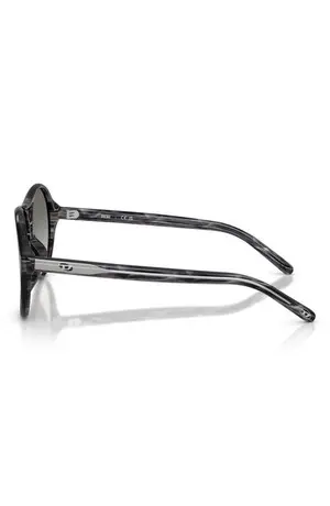 DIESEL® 57mm Gradient Pilot Sunglasses