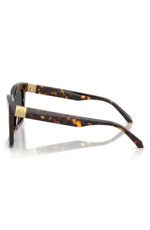 Versace 55mm Square Sunglasses