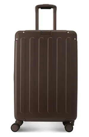 HEDGREN Nostos Matte Medium Spinner Suitcase - Espresso