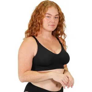 CAKE MATERNITY Tiramisu Ultimate Seamless Maternity & Nursing Bra - Black