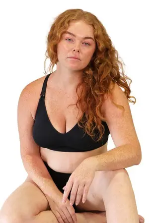 CAKE MATERNITY Tiramisu Ultimate Seamless Maternity & Nursing Bra - Black