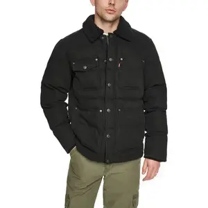 LEVI'S Quilted Chore Jacket - Black