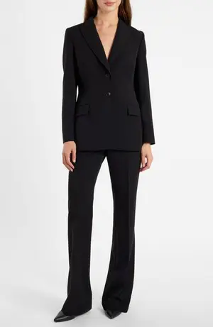 Santorelli Enrica Two-button Sleek Tailored Jacket