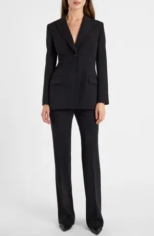 Santorelli Enrica Two-button Sleek Tailored Jacket