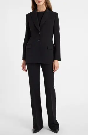 Santorelli Enrica Two-button Sleek Tailored Jacket