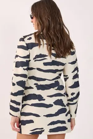 Nasty Gal Cocoon Sleeve Tailored Mini Dress