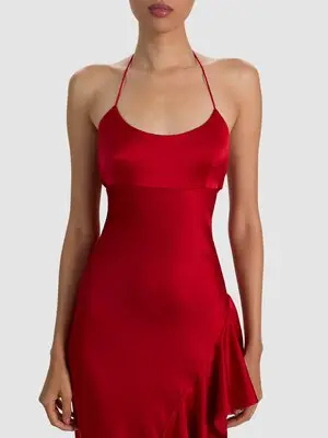 Alice + Olivia Palma Ruffle Maxi Dress
