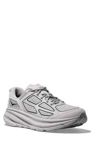 HOKA® Clifton One9 Sneaker - Ash Grey/silver