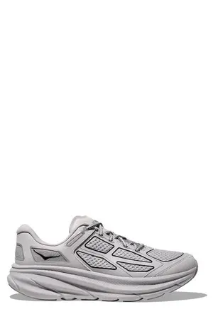 HOKA® Clifton One9 Sneaker - Ash Grey/silver