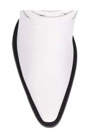 DINGO Spur O' Moment Over The Knee Western Boots - White