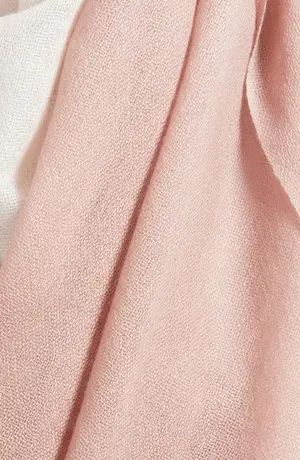 Nordstrom Ombré Cashmere Scarf - Pink Ombre