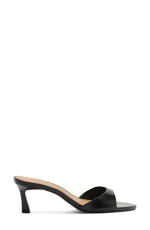 AREZZO Aubrey Mid Stiletto Sandal - Black