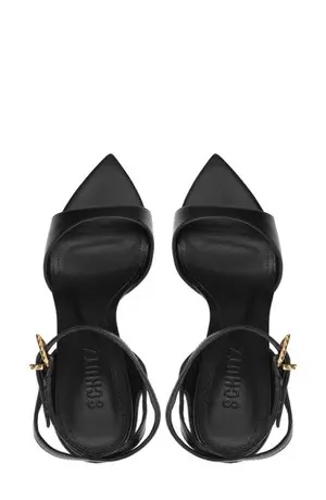 Schutz Zosia Ankle Strap Sandal - Black