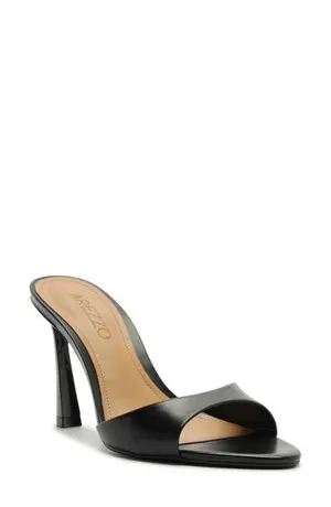 AREZZO Aubrey Stiletto Slide Sandal Black