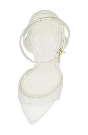 Schutz Zosia Ankle Strap Sandal - White