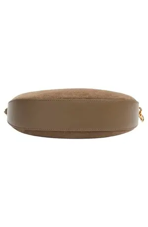 Vince Mini Eris Suede Hobo Bag - Oliva