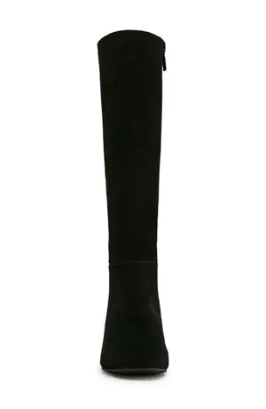 Blondo Alexis Waterproof Knee High Boot - Black Suede